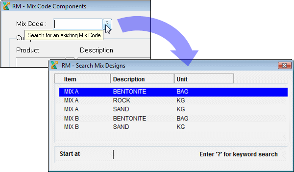 Using Mix Code Components